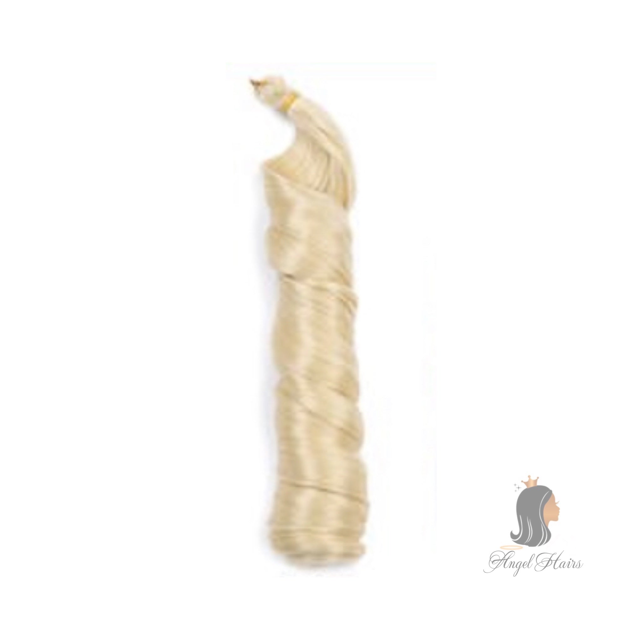 24” Blond French Curl Braiding Hair – Angel Hairs